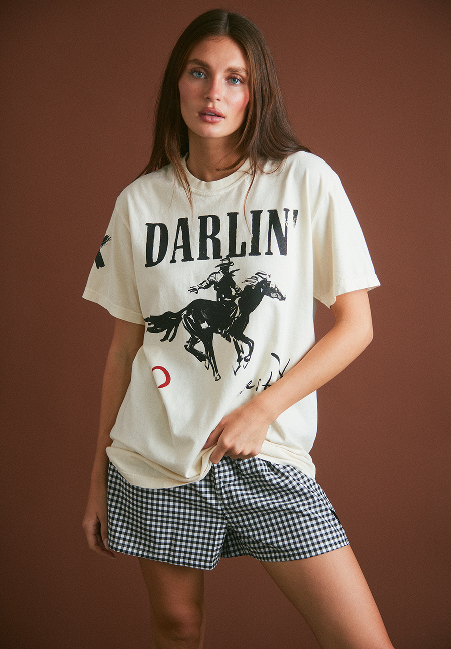 HORSEMAN Short Sleeve - Ivory – DARLIN'