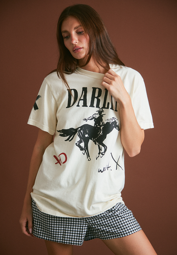 HORSEMAN Short Sleeve - Ivory – DARLIN'
